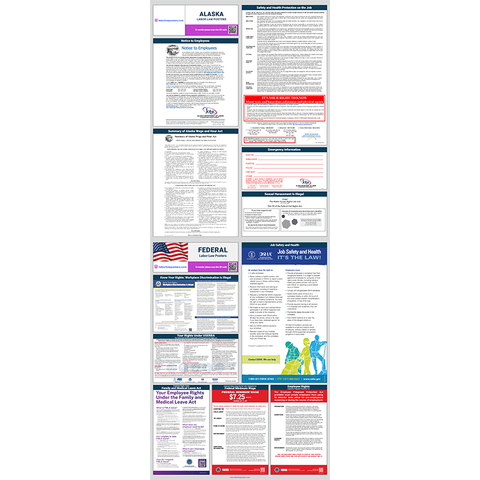 Alaska Labor Law Posters | Meets State & Federal Requirements ...