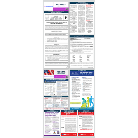 Arkansas Labor Law Posters | Meets State & Federal Requirements ...