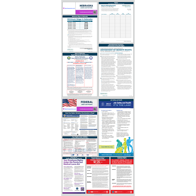Nebraska Labor Law Posters | Meets State & Federal Requirements ...